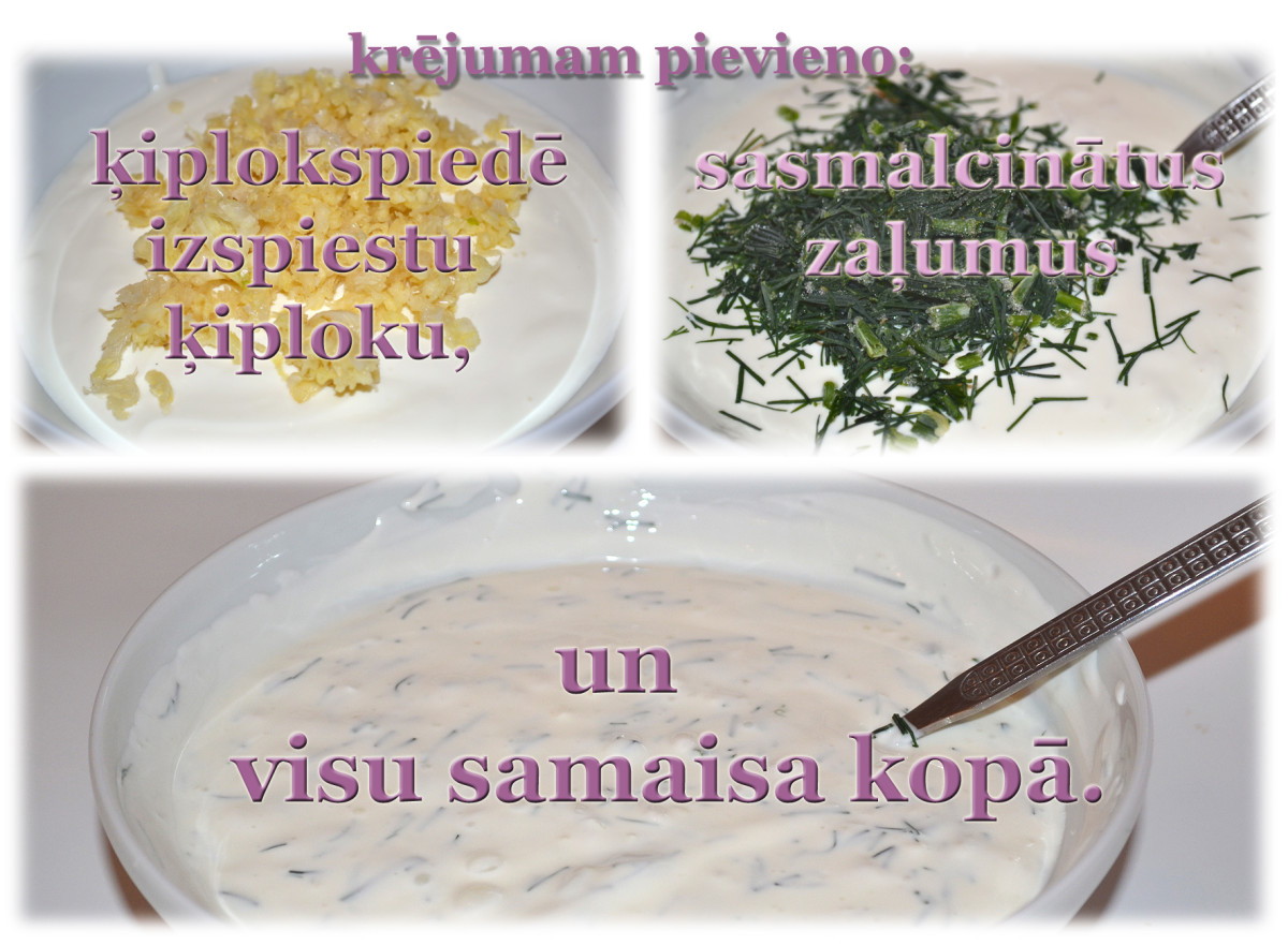 Foto: Fotorecepte: Aknu plācenīši soli pa solim – Receptes – epadomi.lv