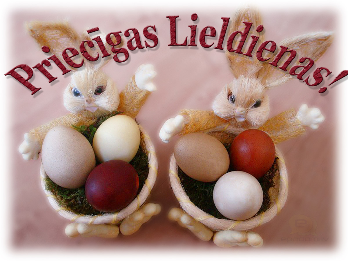 Foto: 2. Apsveikuma kartiņa: Priecīgas Lieldienas! – SVĒTKI – epadomi.lv